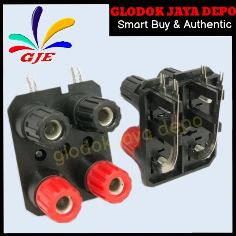 Jual TERMINAL SPEAKER BOX 4PIN BELL BINDING POST TAPAL KUDA | Shopee ...