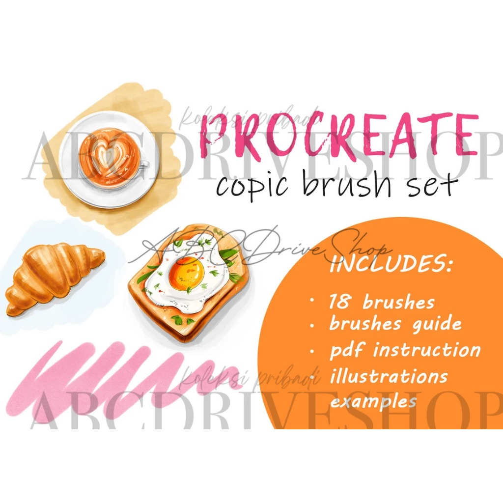Jual Procreate Brush - Copic Markers for Procreate +UPDATE *premium brush* | Shopee Indonesia