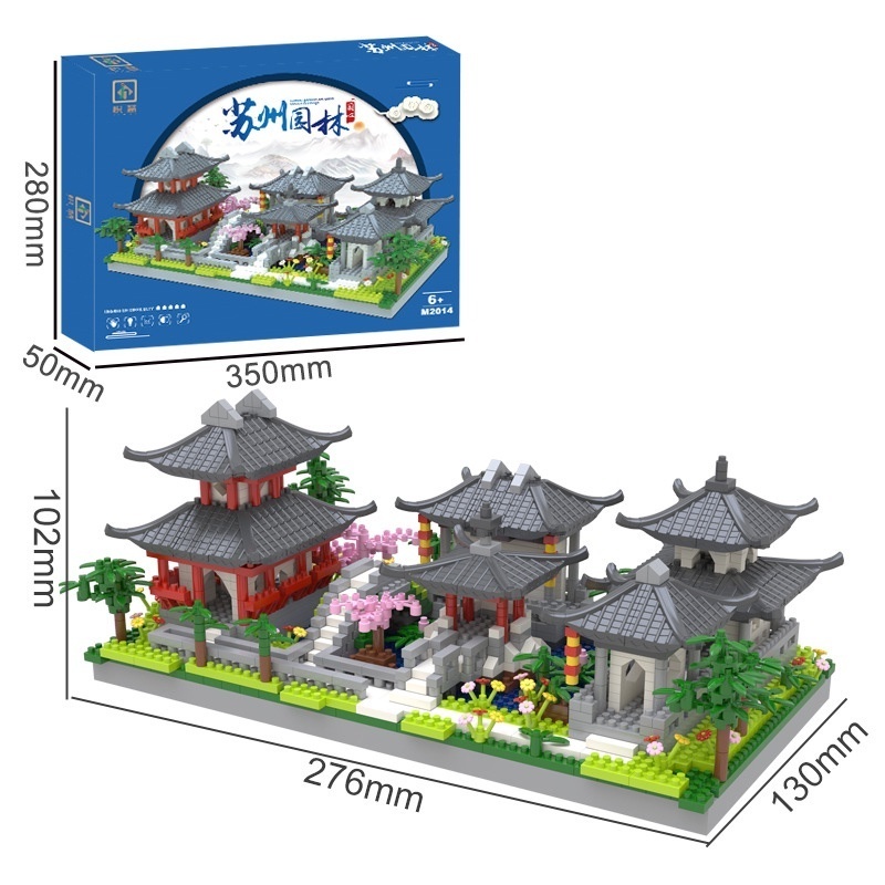 Jual XiNZ Building Block Chinese Architecture Balok Bangunan Arsitektur ...