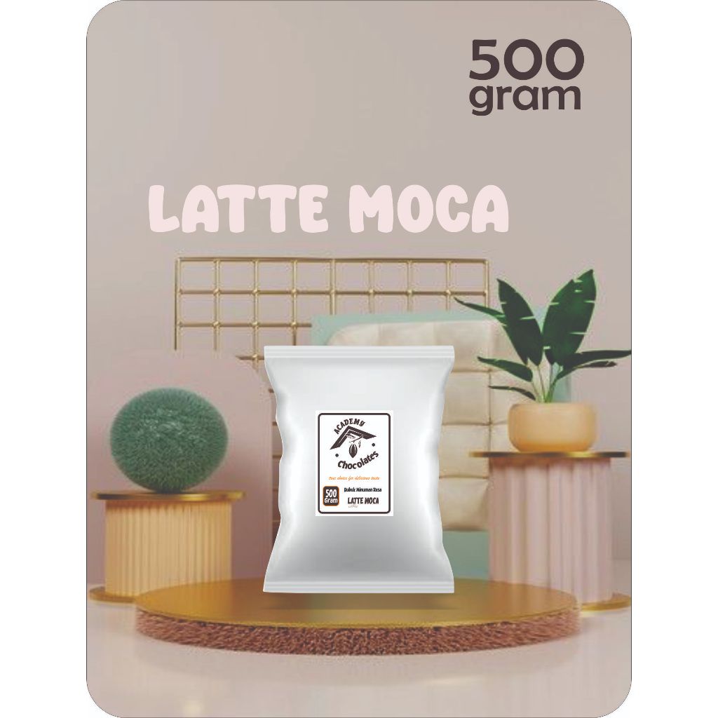 Jual BUBUK MINUMAN RASA MOCCA LATTE / COFFEE MOCA 500GRAM | Shopee ...