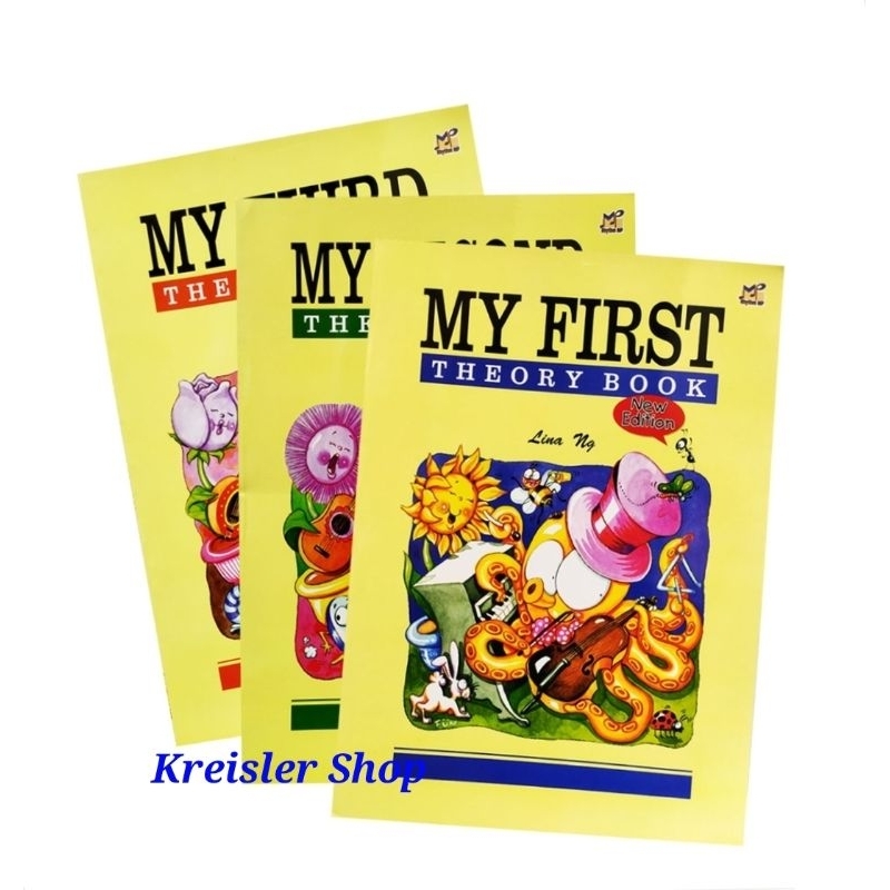 Jual Buku musik My First Theory Book by Lina Ng My Second My Third ...
