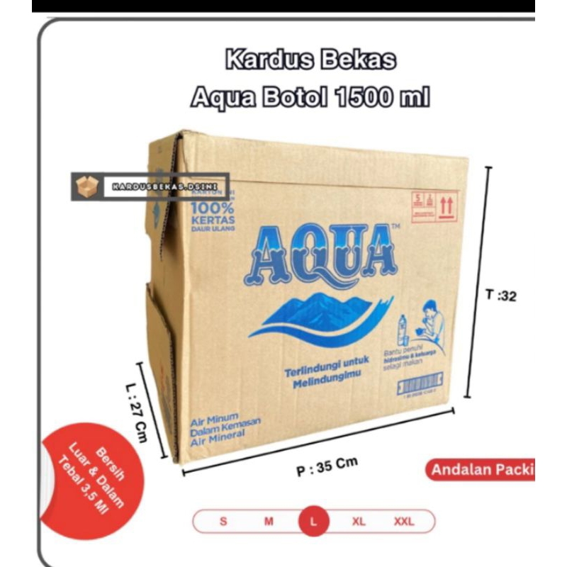 Jual dus bekas aqua | Shopee Indonesia