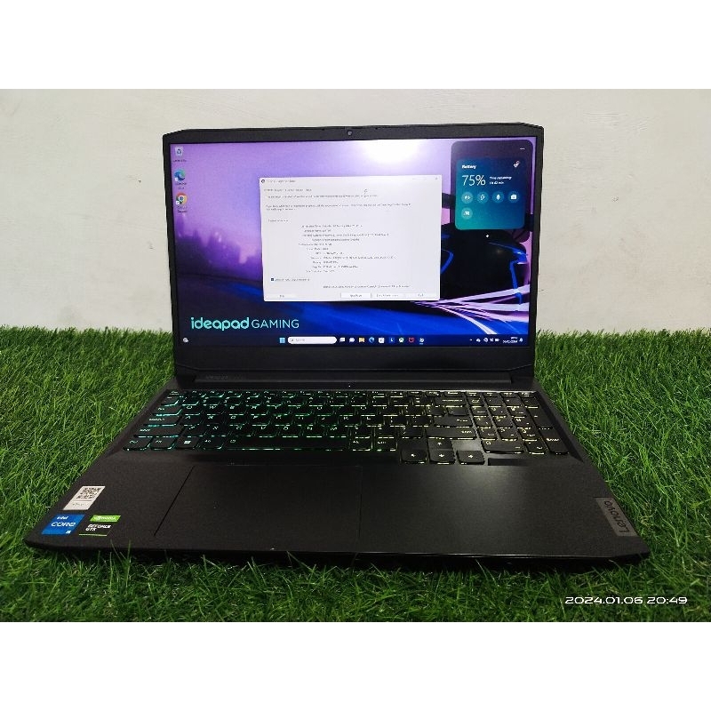 Jual laptop Lenovo Ideapad gaming intel i5 gen 11 gtx 1650 | Shopee ...