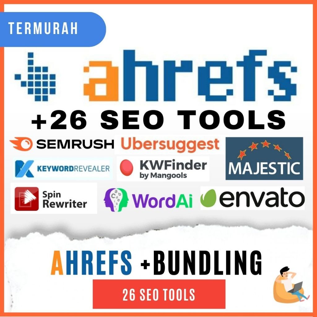 Jual Paket Ahrefs Plus 26 SEO Tools | Shopee Indonesia