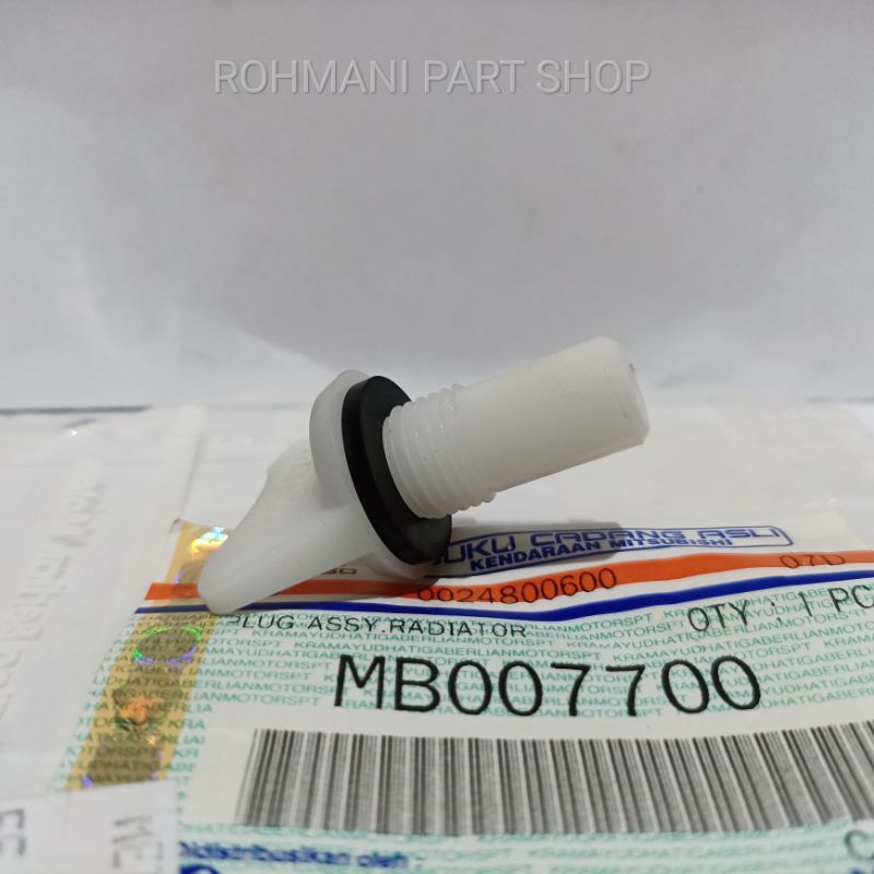 Jual BAUT TAP RADIATOR/PLUG DRAIN RADIATOR COLT DIESEL PS100/120/RAGASA ...