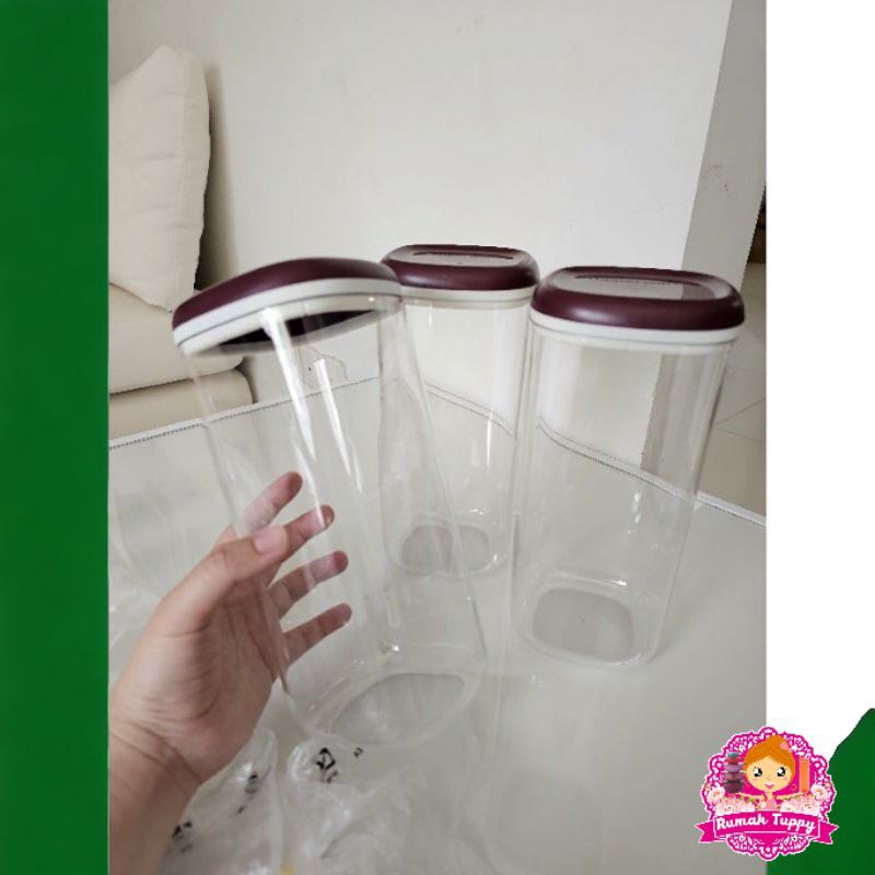 Jual Wadah Tempat Toples Makanan Kue Snack Cemilan Crystal Canister ...