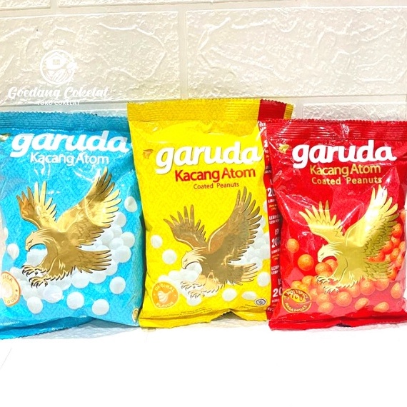 Jual PAKET LENGKAP Garuda Kacang Atom Garuda Rasa Original Pedas Manis ...