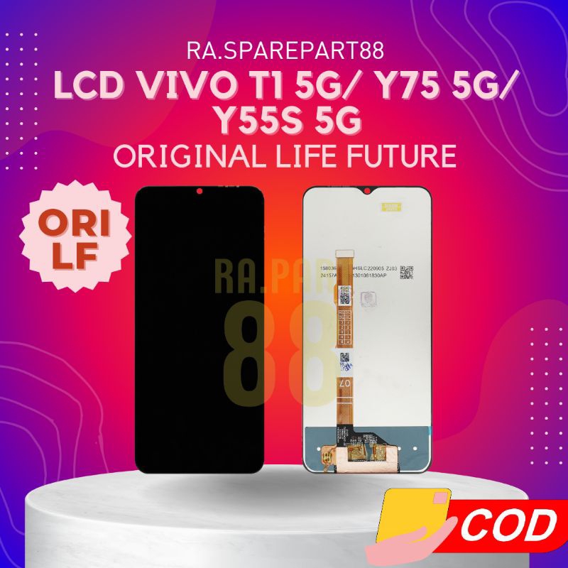 Jual LCD Vivo T1 5G / Y75 5G / Y55S 5G Original fullset touchscreen life future | Shopee Indonesia