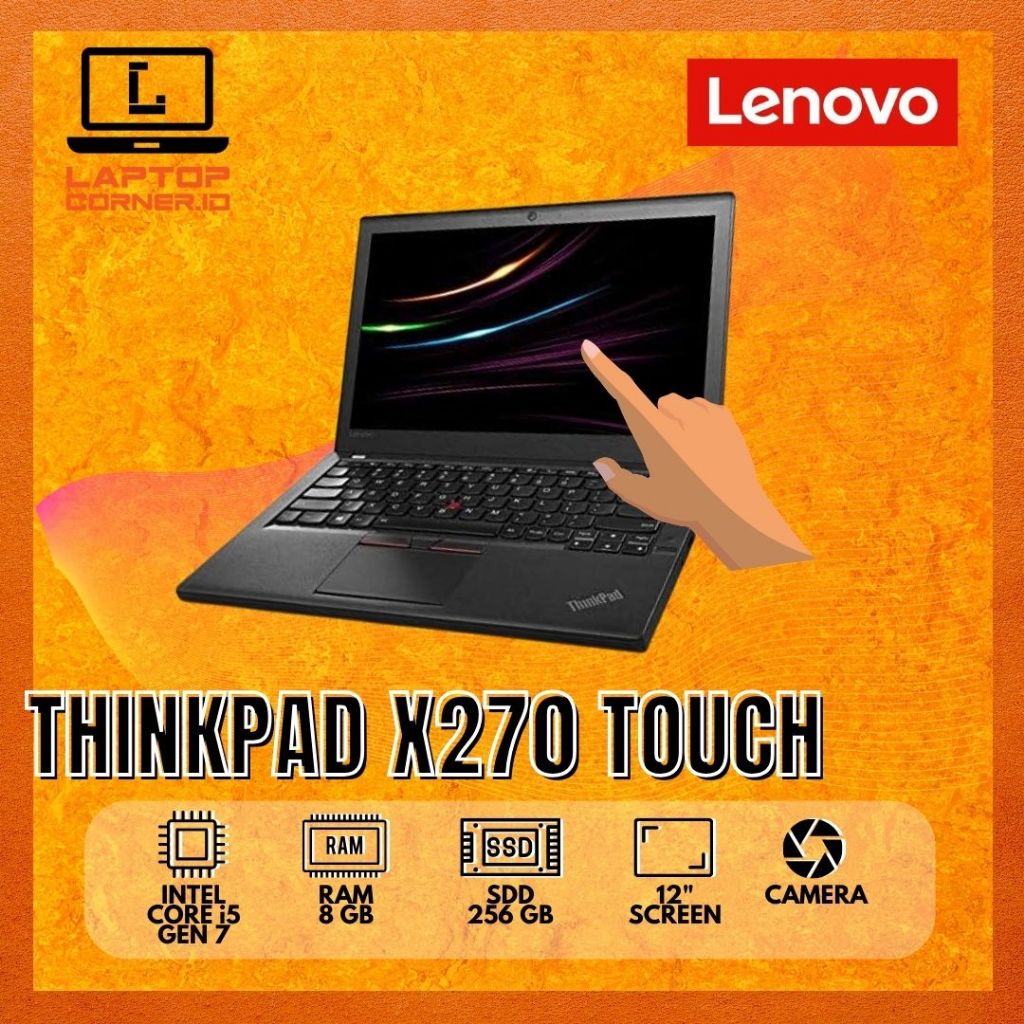 Jual Laptop Lenovo X270 Core i5 gen 7 RAM 8GB SSD 256GB TouchScreen Bergaransi | Shopee Indonesia