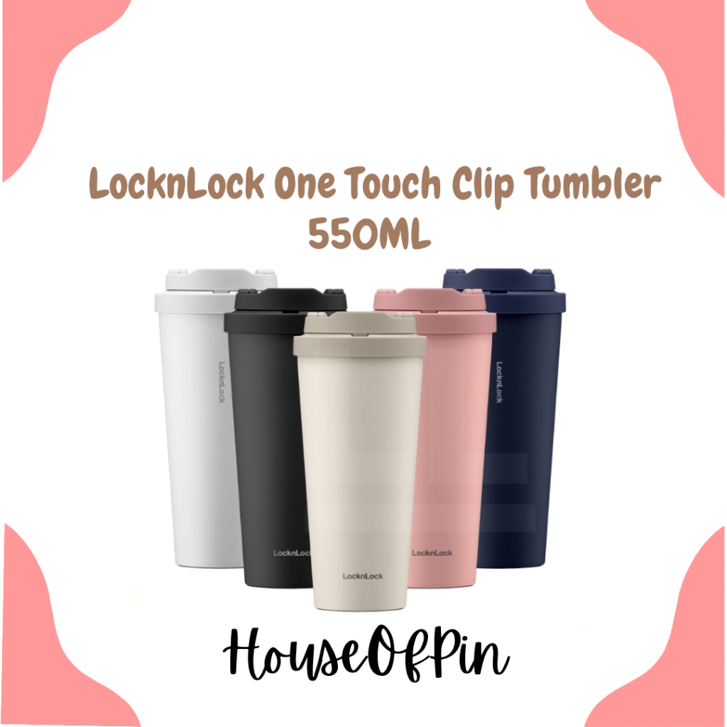 Jual LocknLock One Touch Clip Tumbler 550ML | Shopee Indonesia