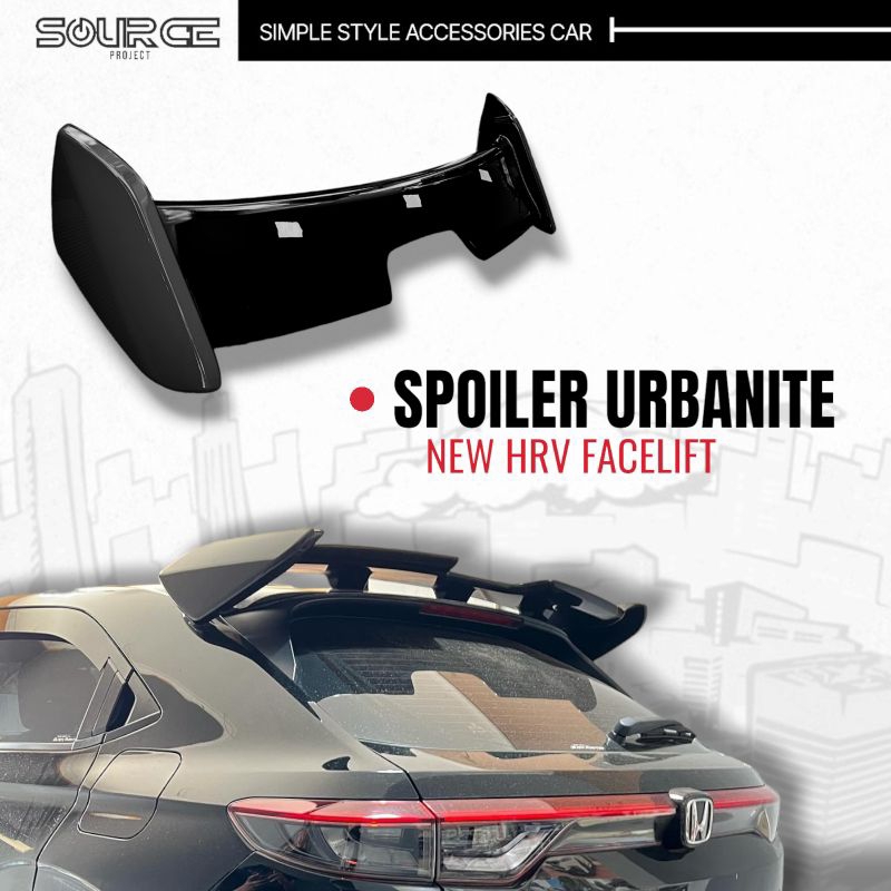 Jual REAR WING SPOILER URBANITE For NEW HRV 2022 FACELIFT ALL NEW HR-V ...