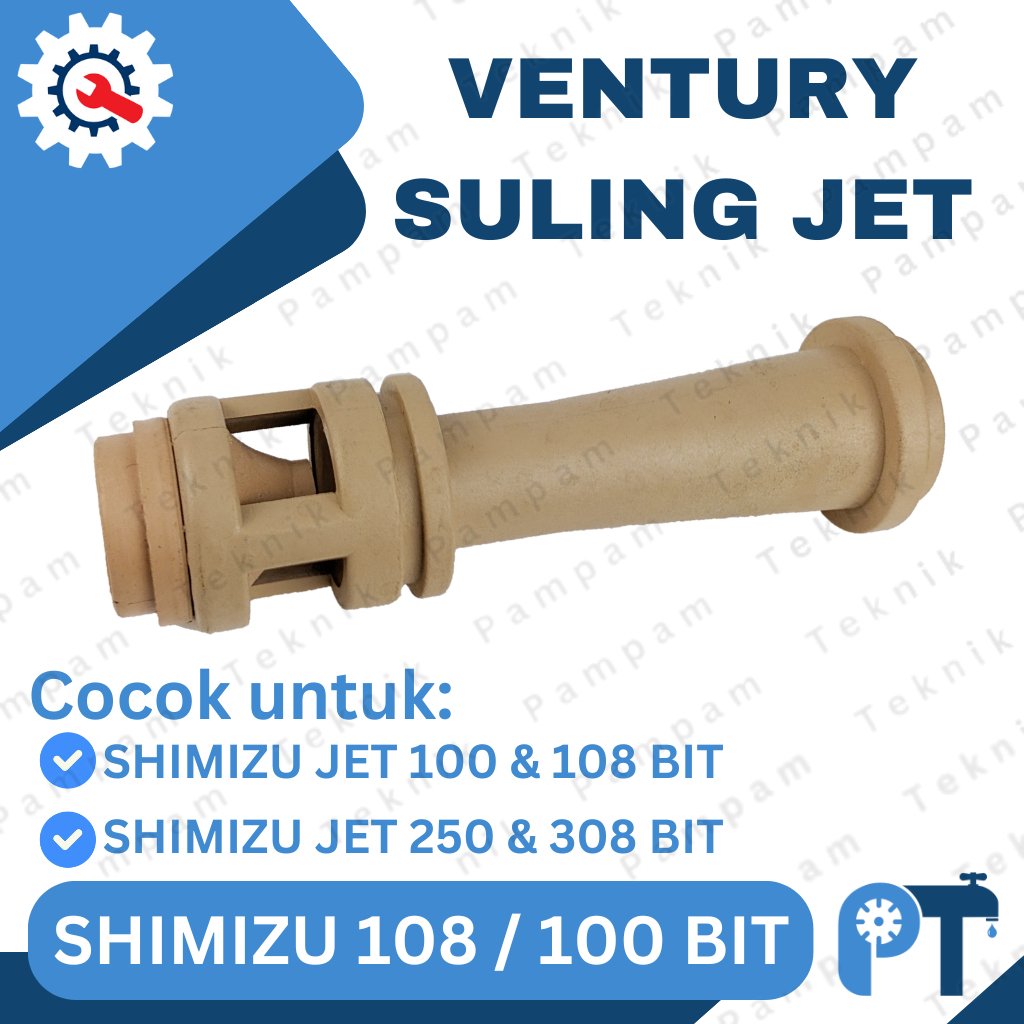 Jual VENTURY / SULING SHIMIZU JET 108 / 100 BIT - SULING DIFFUSER ...