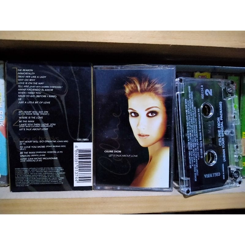 Jual KASET PITA ORIGINAL BOYZONE WESTLIFE LOBO CRAIG DAVID CELINE DION ...