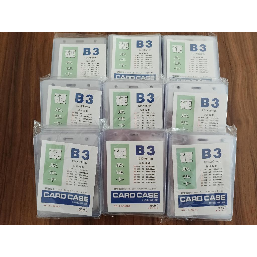 Jual ID CARD CASE B3/PLA STI KK AR Tuna/Tag Nama TE Paris/Kartu Anak ...