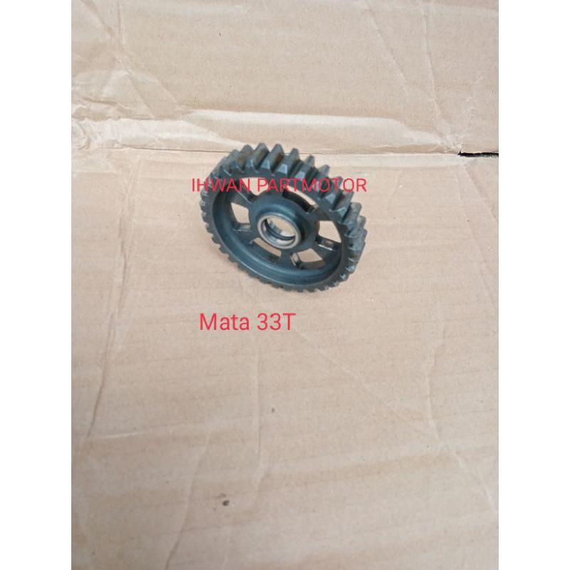 Jual Gigi Rasio Gigi 1 Mata 33T Suzuki Shogun R 110 Shogun kebo (Second ...