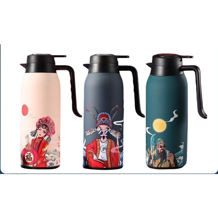 Jual JR TR05 Thermos Besar Jumbo Tahan Panas Anti Tumpah 1600ml Vacuum ...