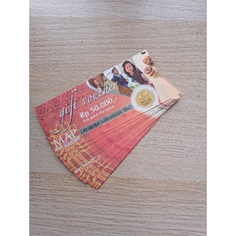 Jual Gift Voucher MAP 100 ribu dan 50 ribu seratus ribu MAP | Shopee ...
