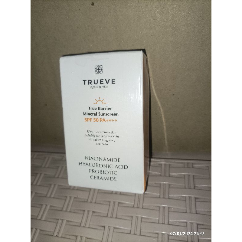 Jual trueve mineral sunscreen spf50 segel 30g | Shopee Indonesia