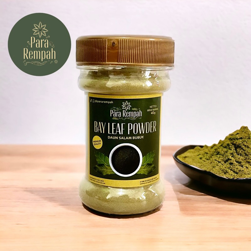 Jual Daun Salam Bubuk / Bay Leaf Powder - Para Rempah Bumbu Dapur ...