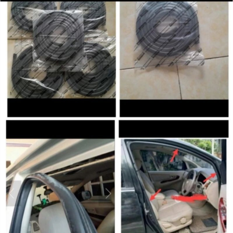 Jual karet balon pintu karet body pintu mobil universal | Shopee Indonesia