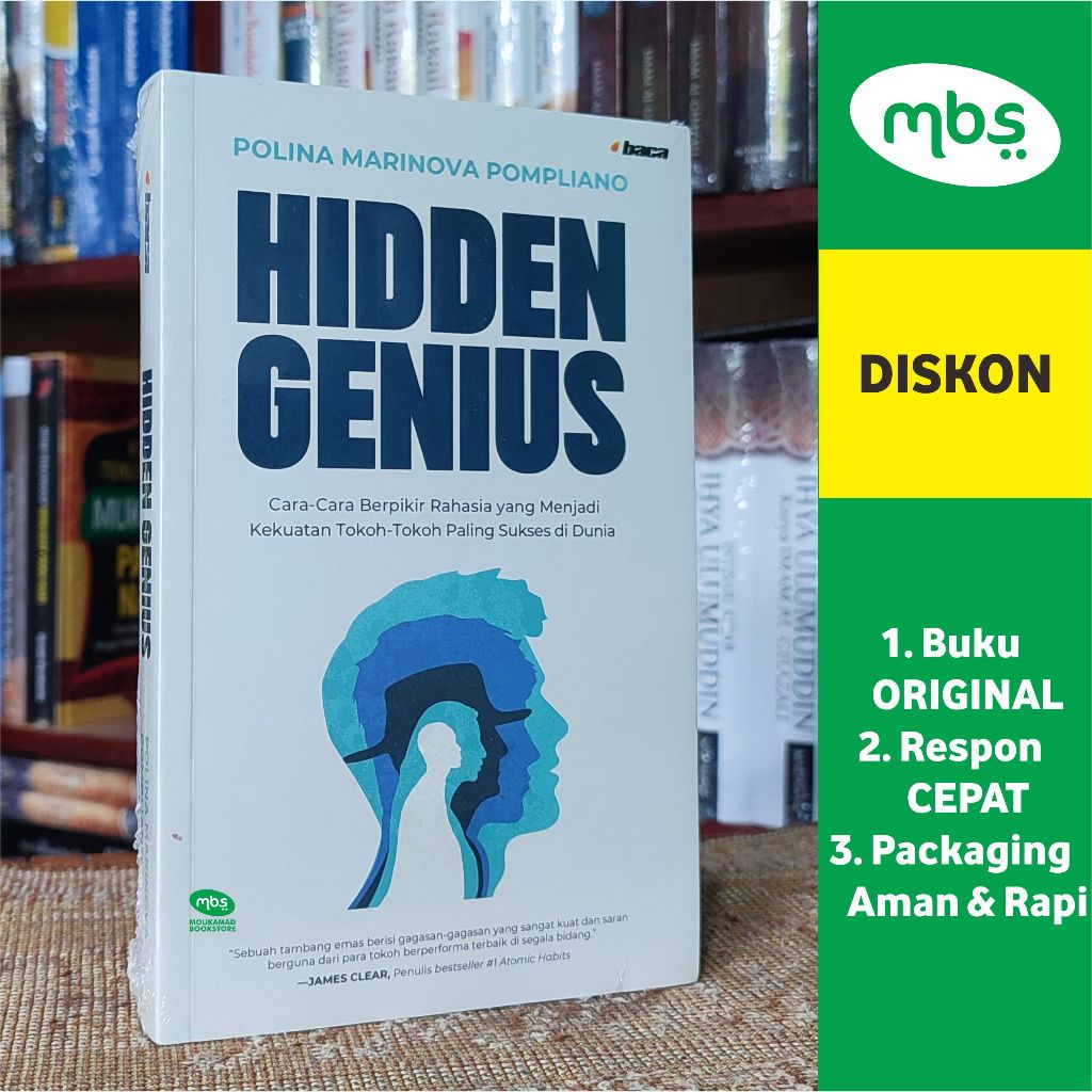 Jual BUKU HIDDEN GENIUS - Cara-Cara Berpikir Rahasia yang Menjadi ...