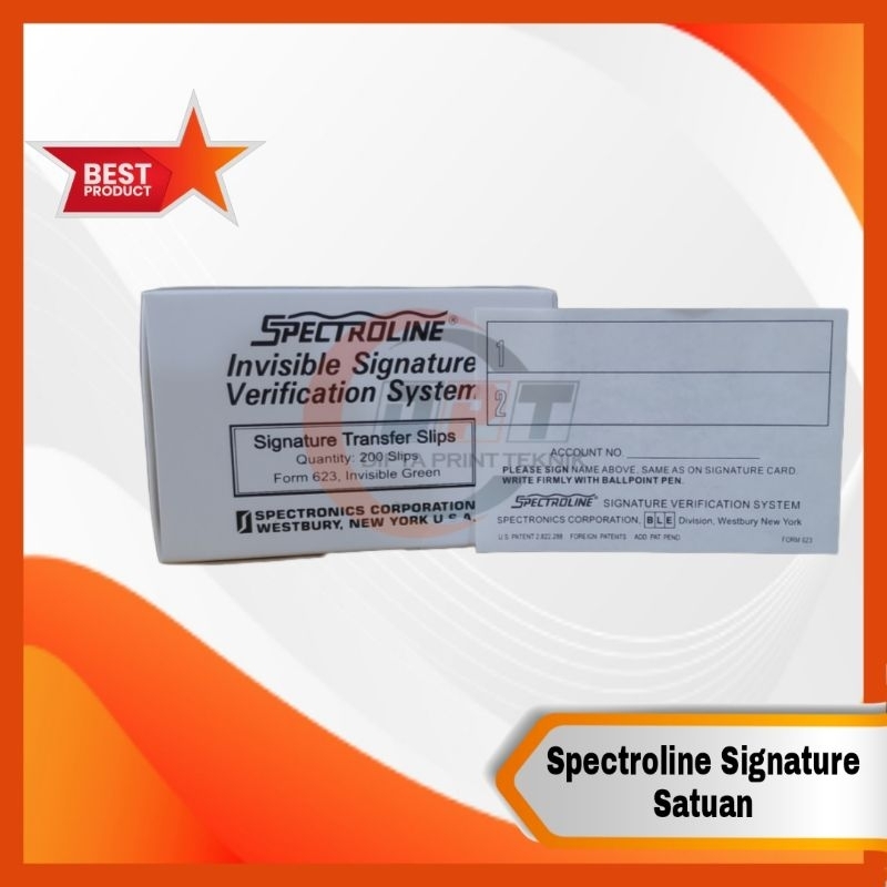 Jual Spectroline Invisible Signature Only (Satuan) | Shopee Indonesia