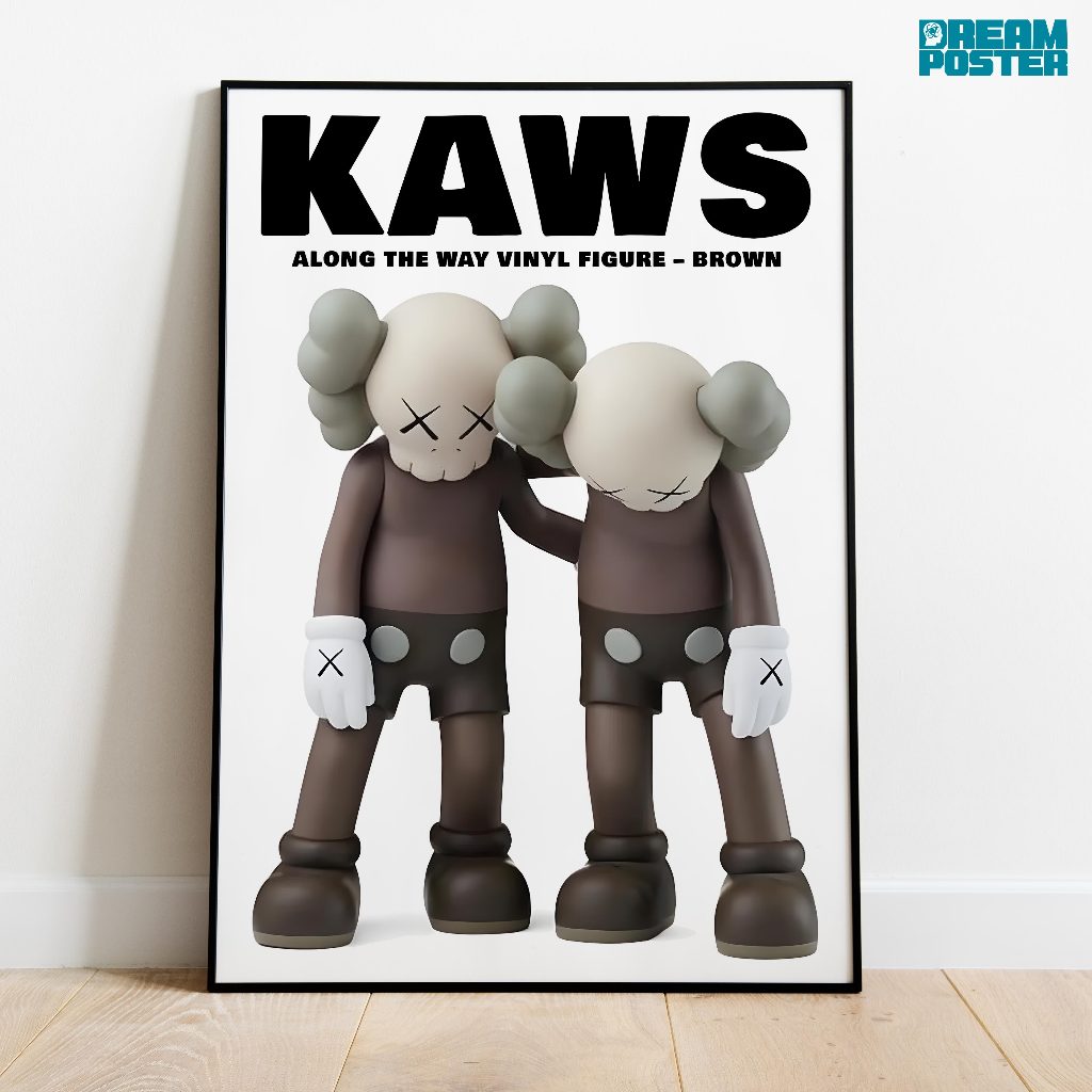 Jual Poster Dinding Aesthetic Kaws Hypebeast | Frameblock ukuran 12R ...