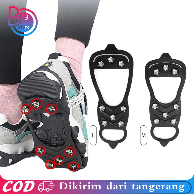 Jual 2pcs/Set Alas Sepatu Paku Anti Slip 5 Paku Alas Sepatu Paku Alas ...