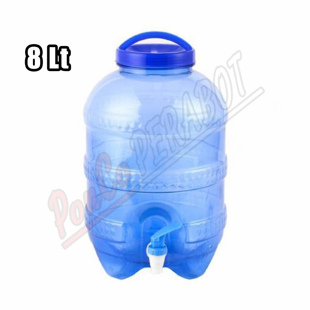 Jual Galon Keran 6 Liter & 8 Liter / Galon Kran Kosong / Galon Guci ...