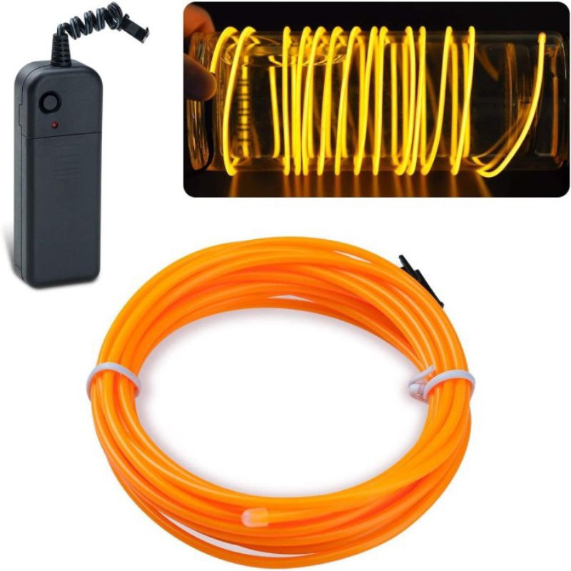 Jual paket kabel el wire 3 meter lampu langsung on + inverter kabel led ...
