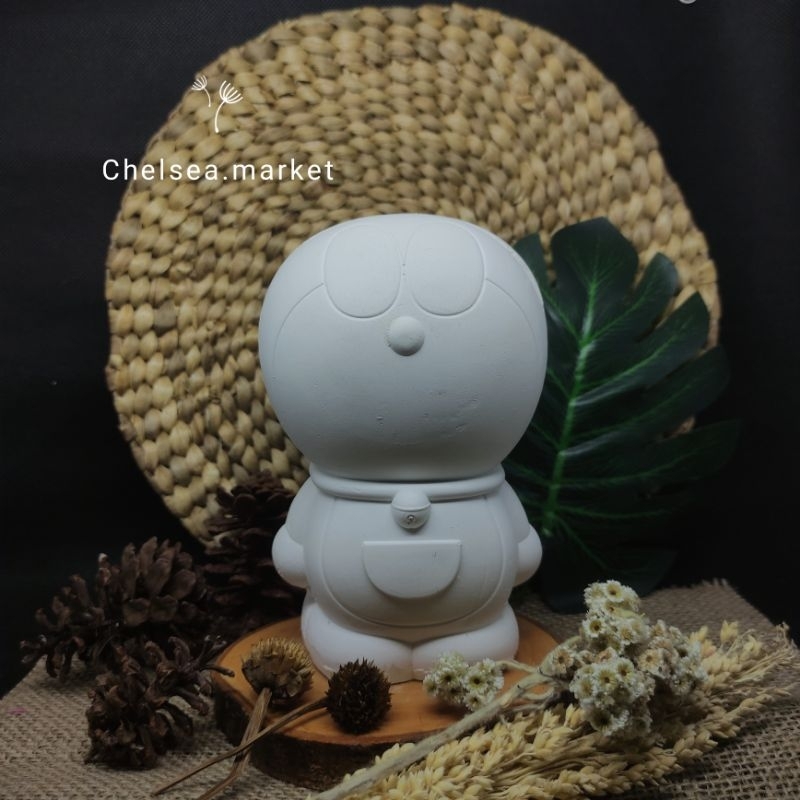 Jual Patung lukis gypsum celengan 3D Doraemon | Shopee Indonesia