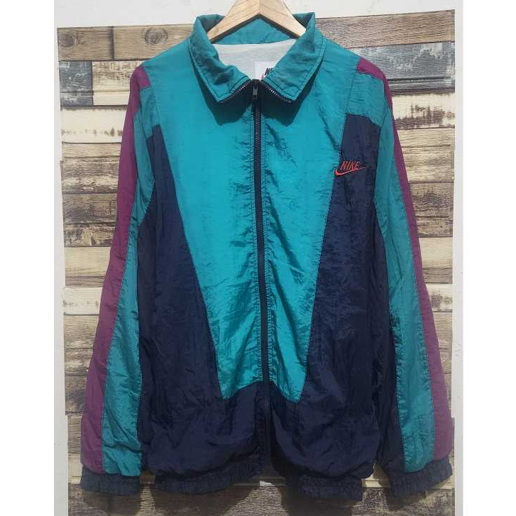 Jual Nike Vintage 90s US Colorblock Jacket ( Size XL- XXL ) | Shopee ...