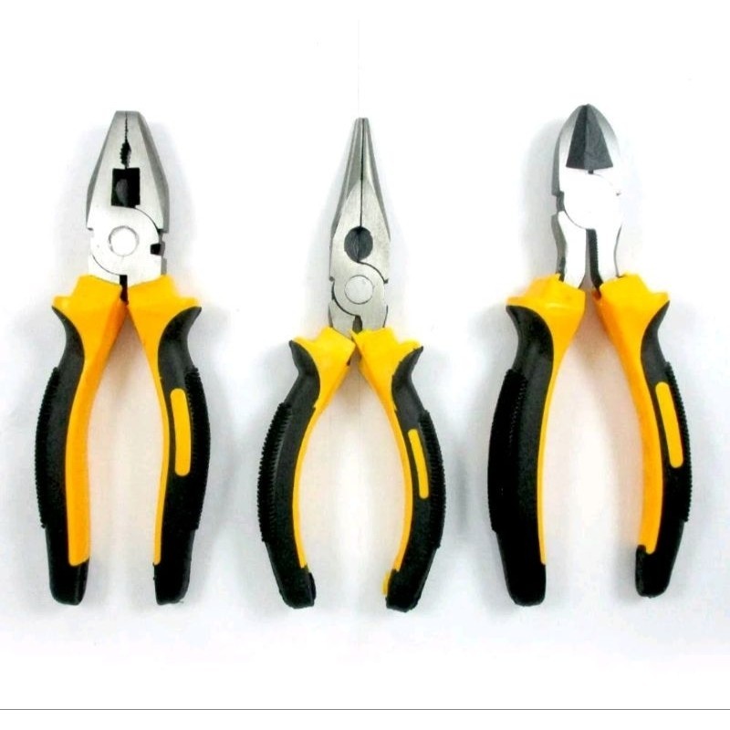 Jual QG TANG POTONG KOMBINASI LANCIP 6 INCH PERALATAN PERKAKAS TANGAN ...