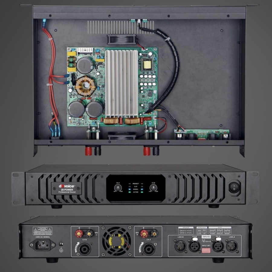 Jual Power dB Voice 28 Power Amplifier 28 Power Class D Original ...