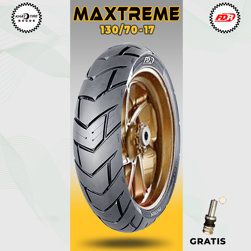 Jual Ban Motor Sport - Supermoto FDR MAXTREME 130/70 Ring 17 Tubeless ...