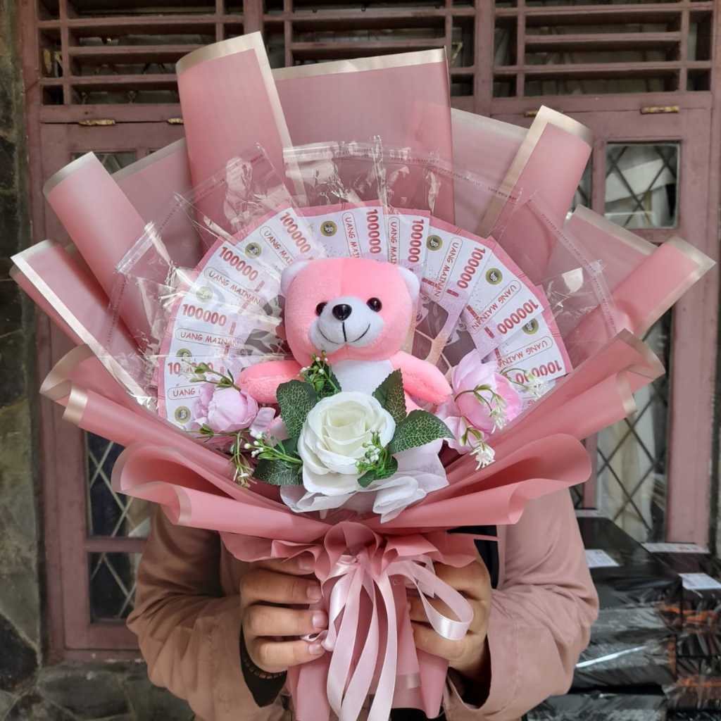 Jual BUKET BONEKA BUKET UANG KOSONG ISI 10 SLOT MODEL KIPAS BUKET MURAH ...