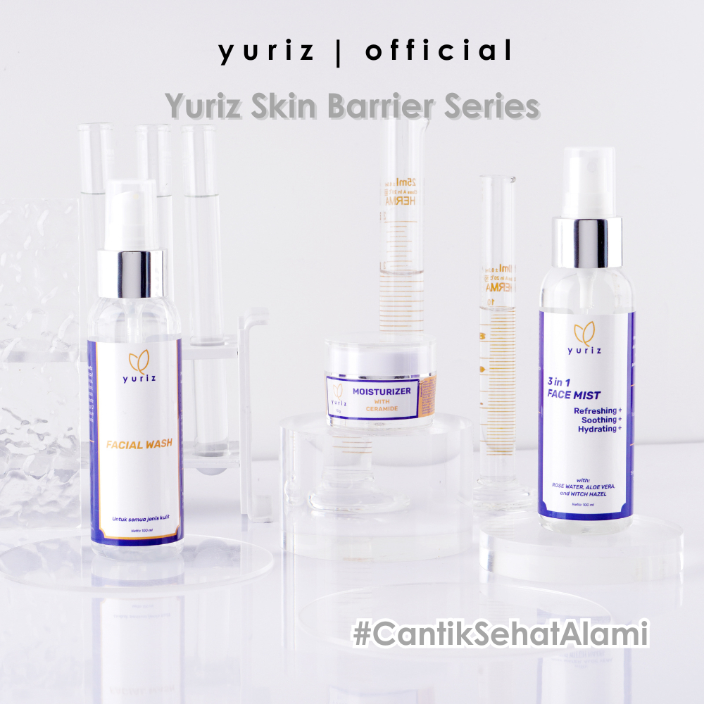 Jual Yuriz Skin Barrier Series | Moisturizer Facial Wash Face Mist Acne ...