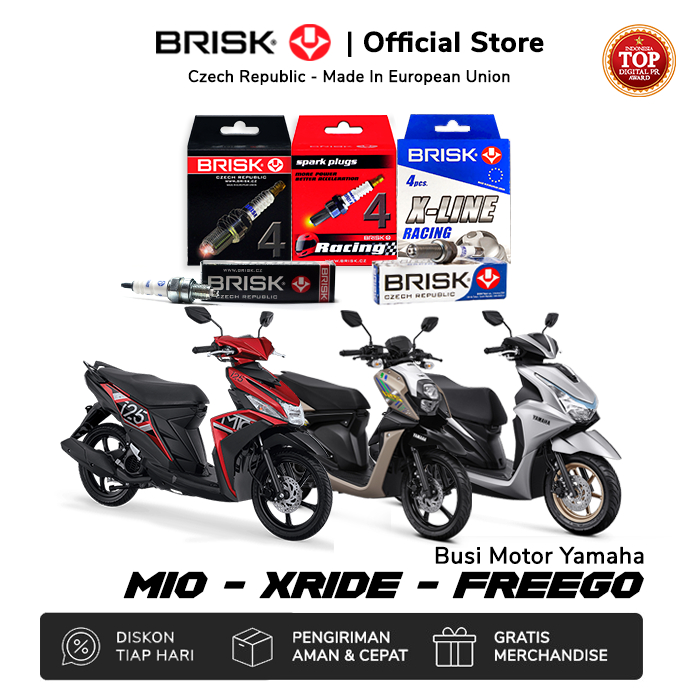 Jual Busi Motor Yamaha Mio Freego Xride BRISK | Shopee Indonesia
