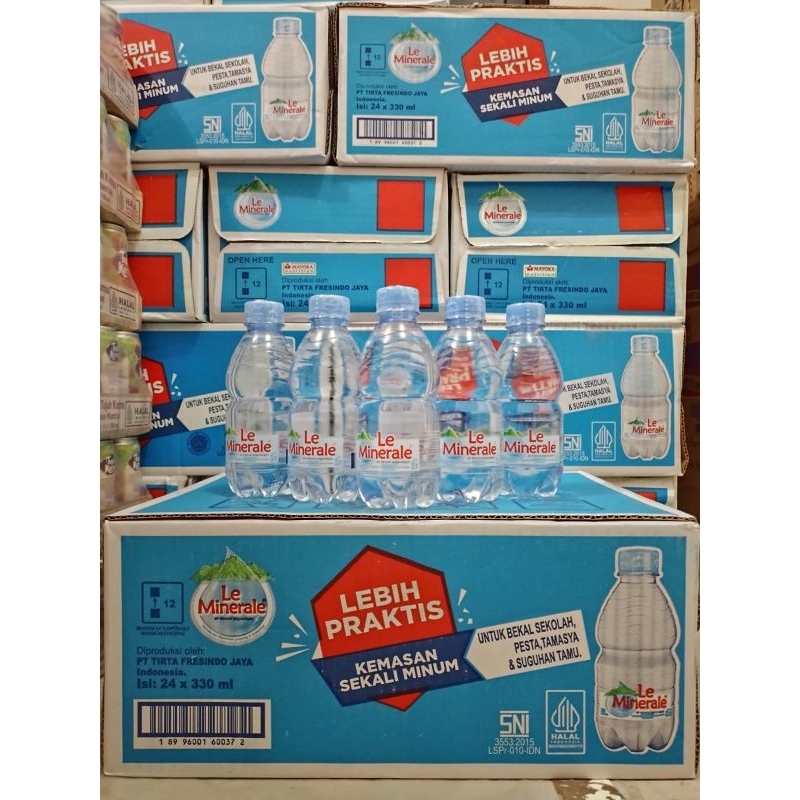 Jual Bintara Le Minerale Botol Mini Kecil 330ml x 1 Dus Karton Bekasi | Shopee Indonesia