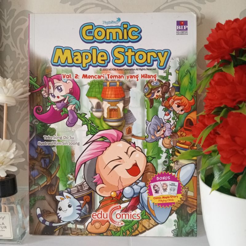Jual ORIGINAL COMIC MAPLE STORY VOL 2 MENCARI TEMAN YANG HILANG ...