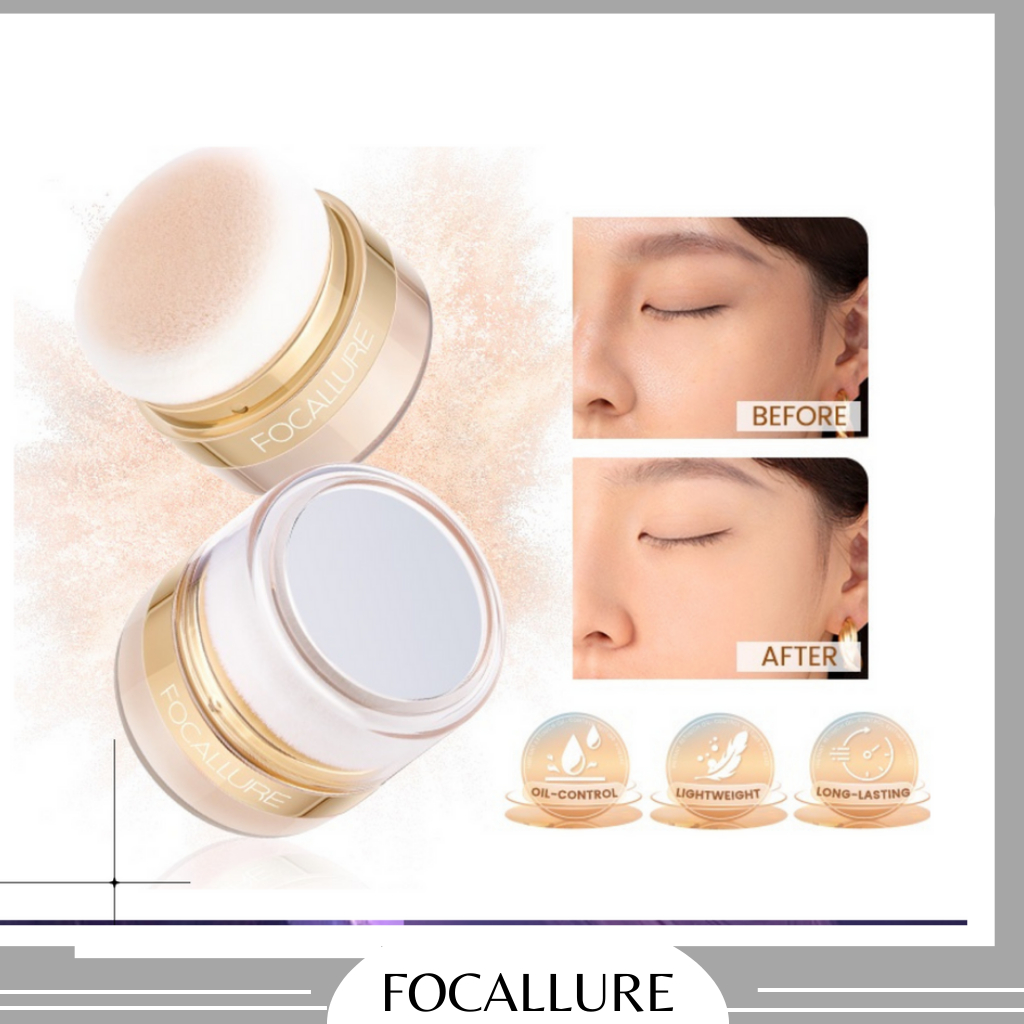 Jual Focallure Instant Retouch Setting Powder & Cheek Blush | Shopee ...