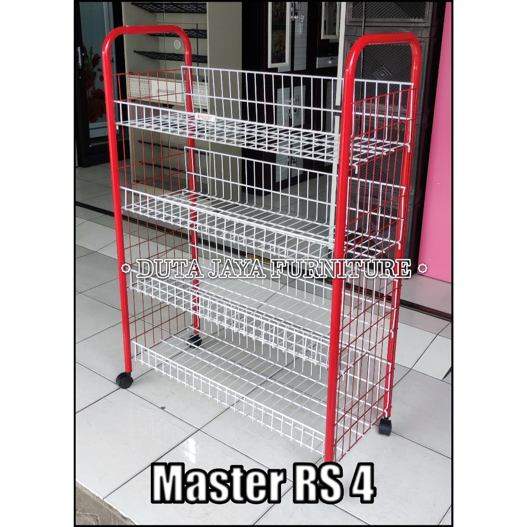 Jual Rak Serbaguna Master RS 4 Rak Chiki Rak Makanan Rak Minuman Rak ...