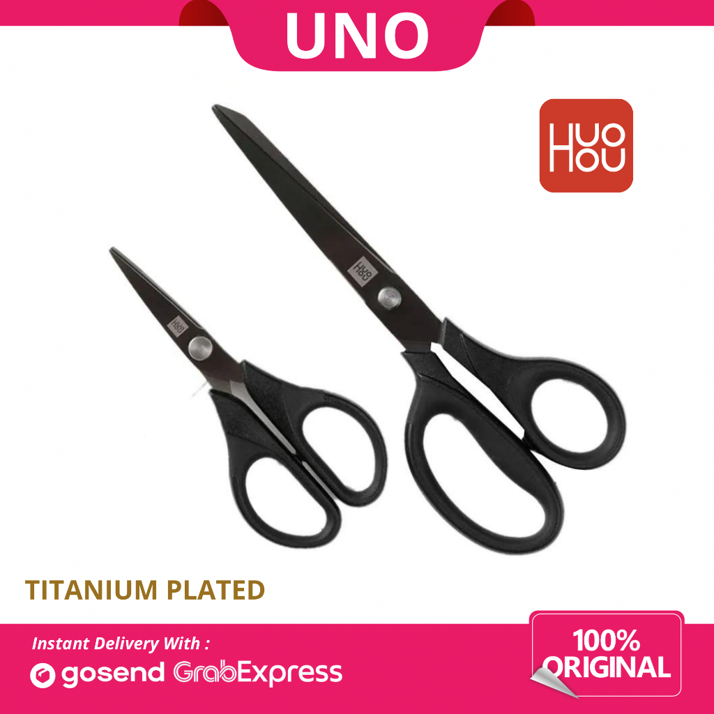 Jual Huohou Scissor Set 2pcs Gunting Titanium Plated | Shopee Indonesia