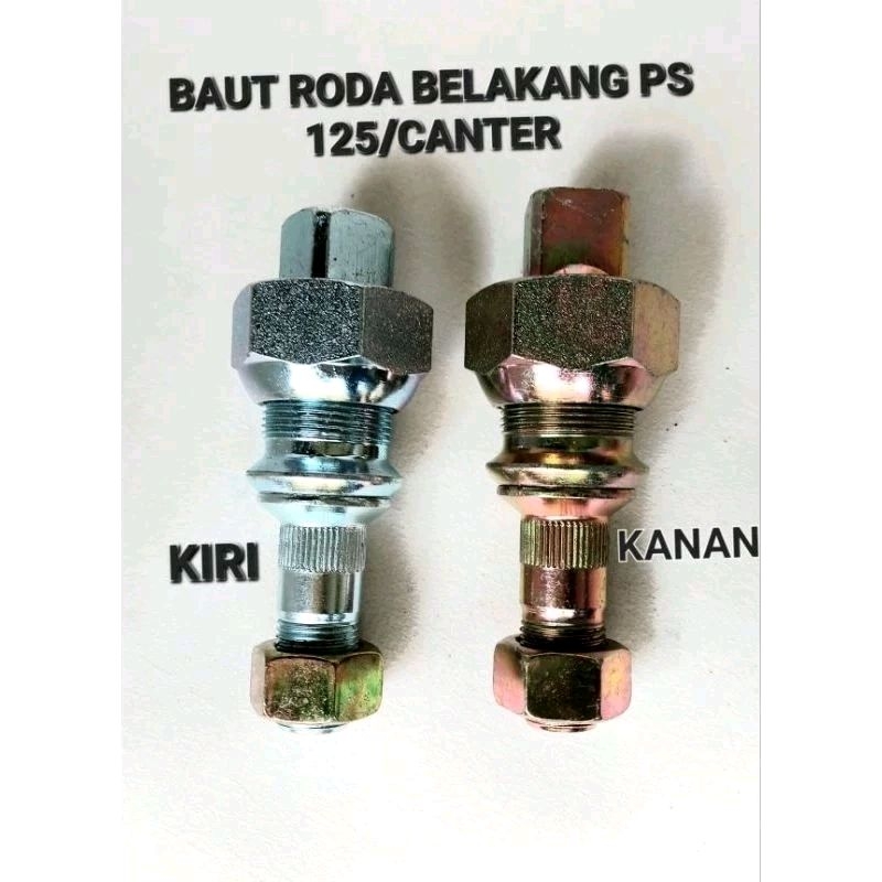 Jual BAUT RODA BELAKANG CANTER PS 125 | Shopee Indonesia