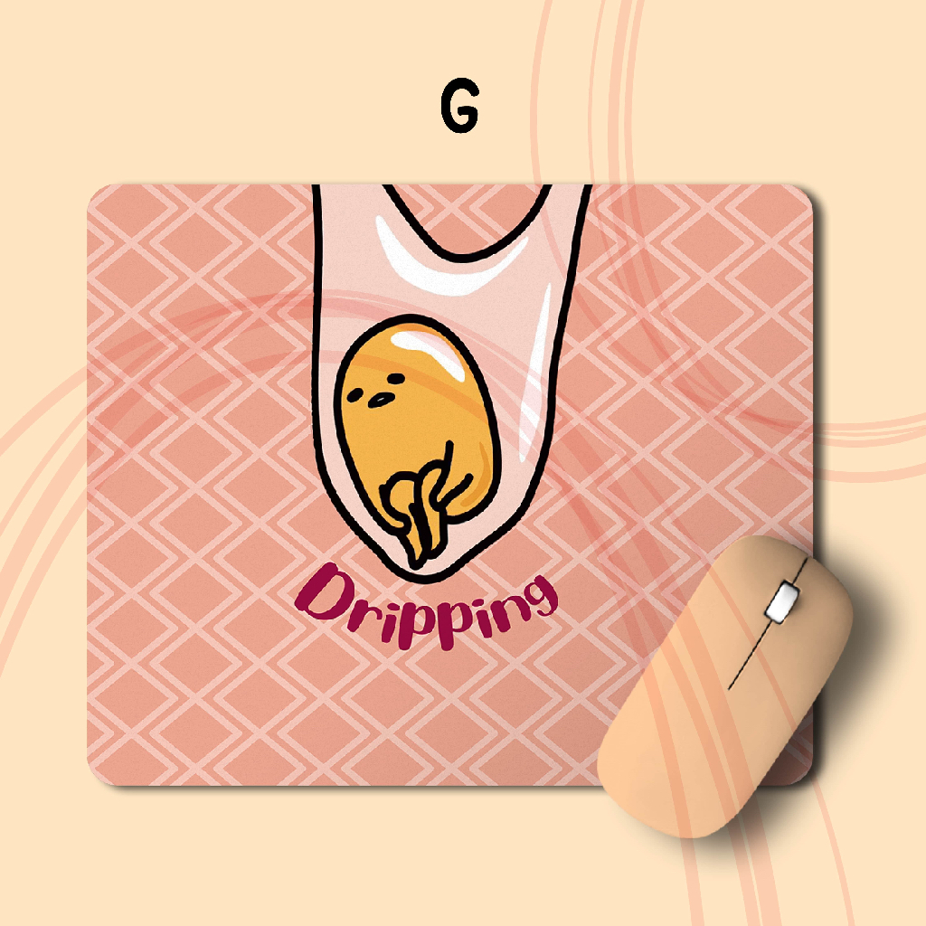 Jual Ready Stock Mousepad Mouse Pad Gaming Antislip Motif Gudetama ...