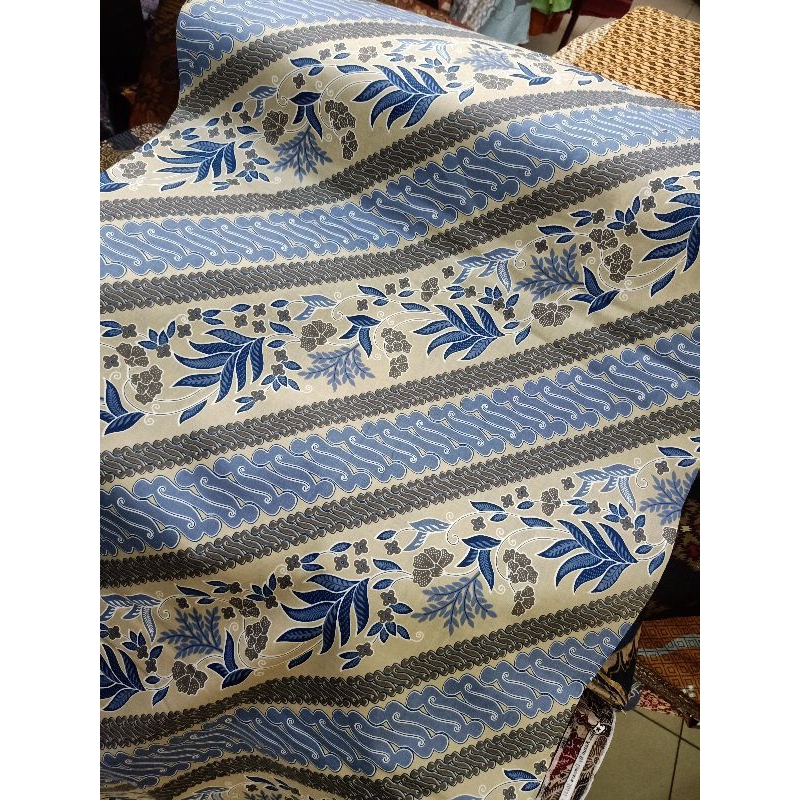 Jual Bahan batik 100% katun ningrat, jual batik katun motif lereng ...
