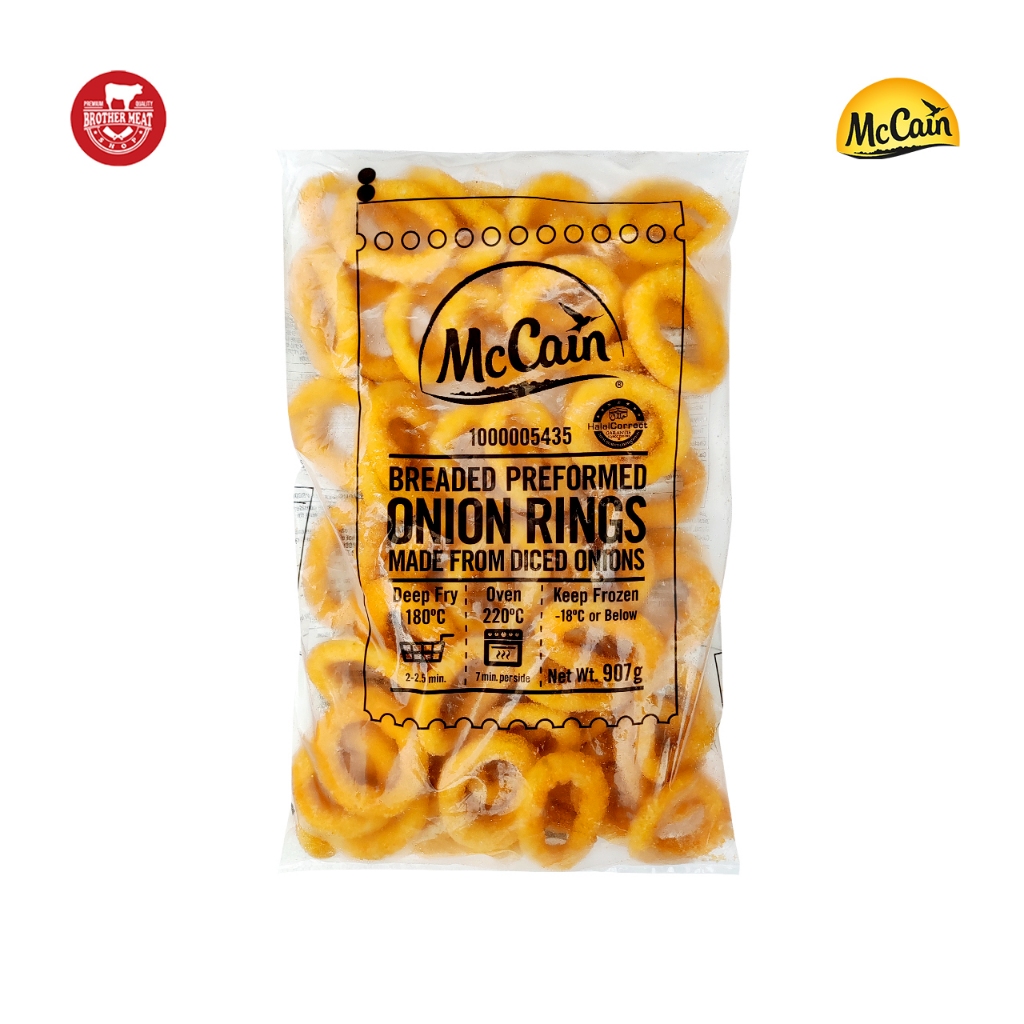 Jual McCain Breaded Perfomed Onion Rings 450gr - REPACK | Shopee Indonesia