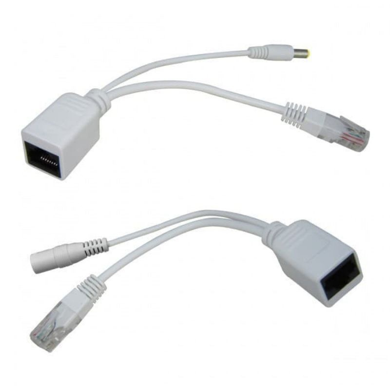 Jual Kabel Poe Splitter / Kabel Poe Spliter / Kabel Poe Injector 1 Set ...