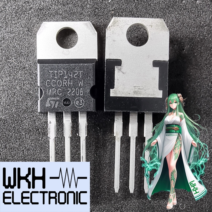 Jual TIP142T TO220 TIP142 T TIP 142 T DARLINGTON TRANSISTOR NPN 100V ...