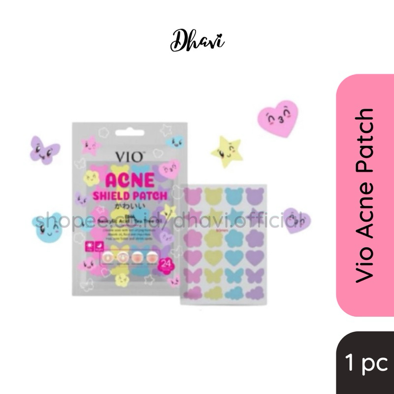 Jual VIO Acne Shield Patch 24 Patches Breathable Melindungi Jerawat ...